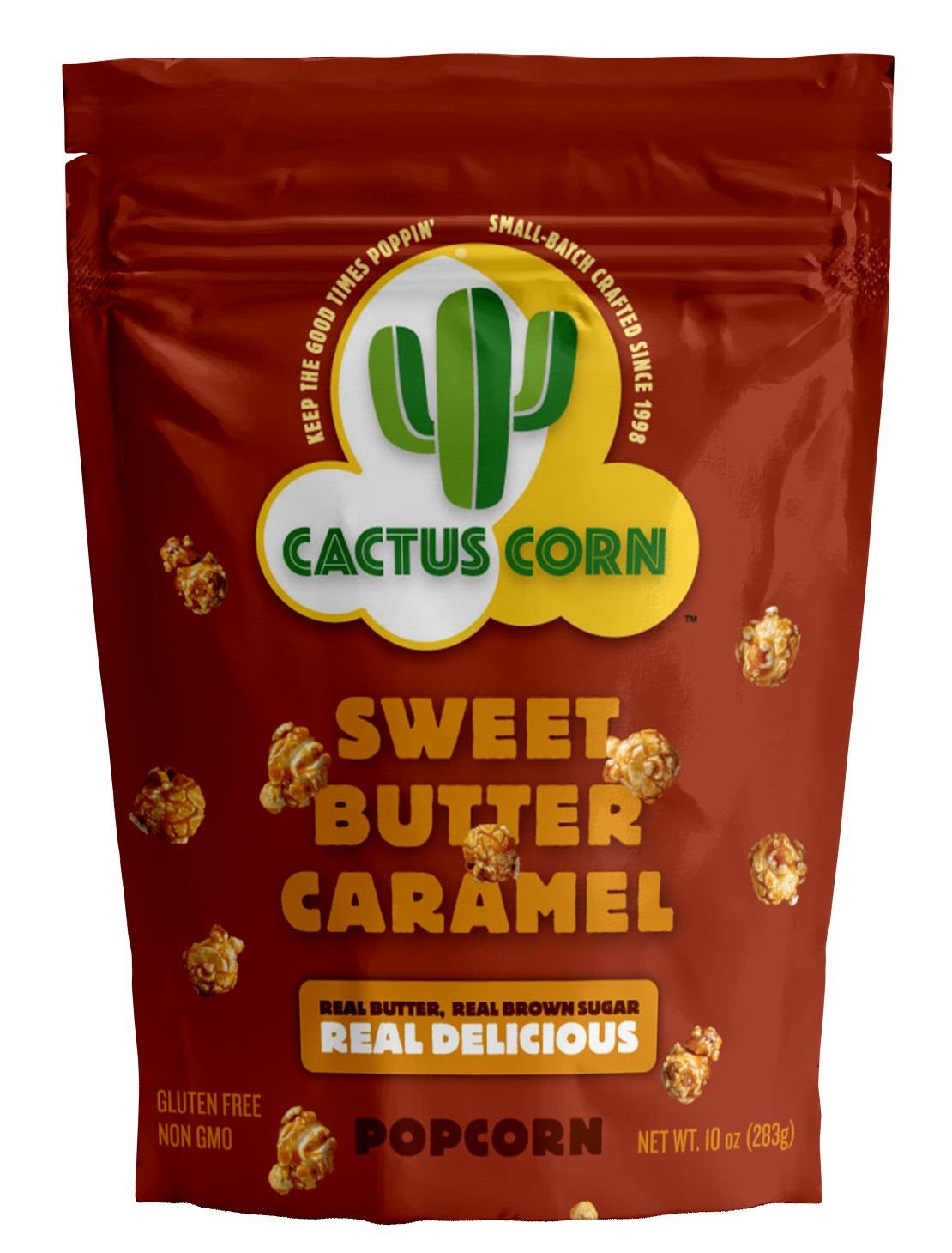 Sweet Butter Caramel Popcorn (3, 6 or 12-Pack) – Cactus Corn