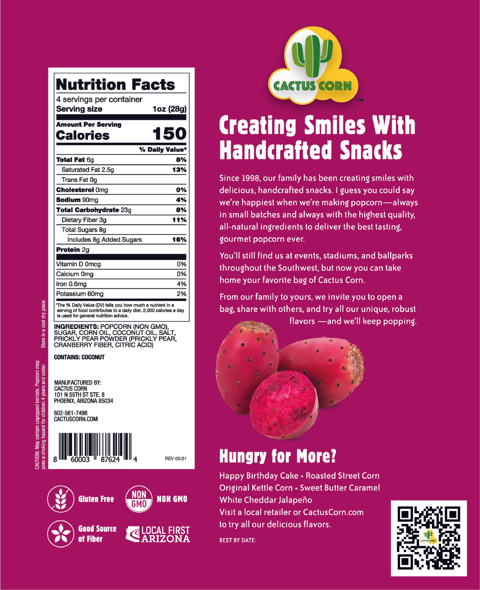 Cactus Corn: Arizona's Best Kettle Corn and Popcorn Vendor Since 1998