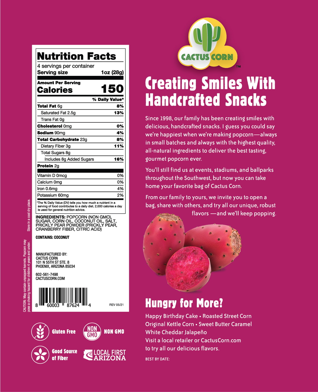 Cactus Corn Popcorn Variety 6-Pack