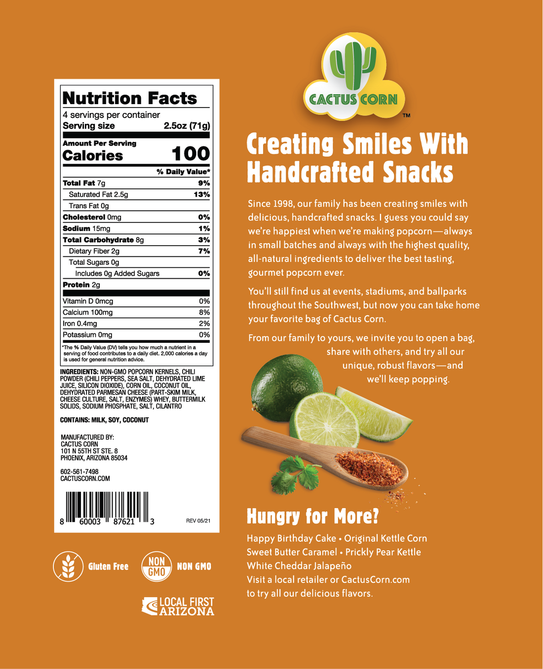 Cactus Corn Popcorn Variety 6-Pack